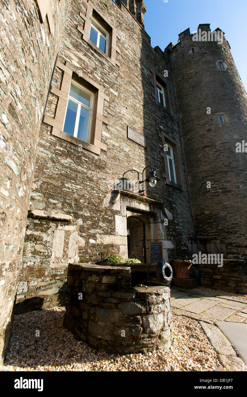 The outside facade of Enniscorthy Castle Museum in County Wexford ...