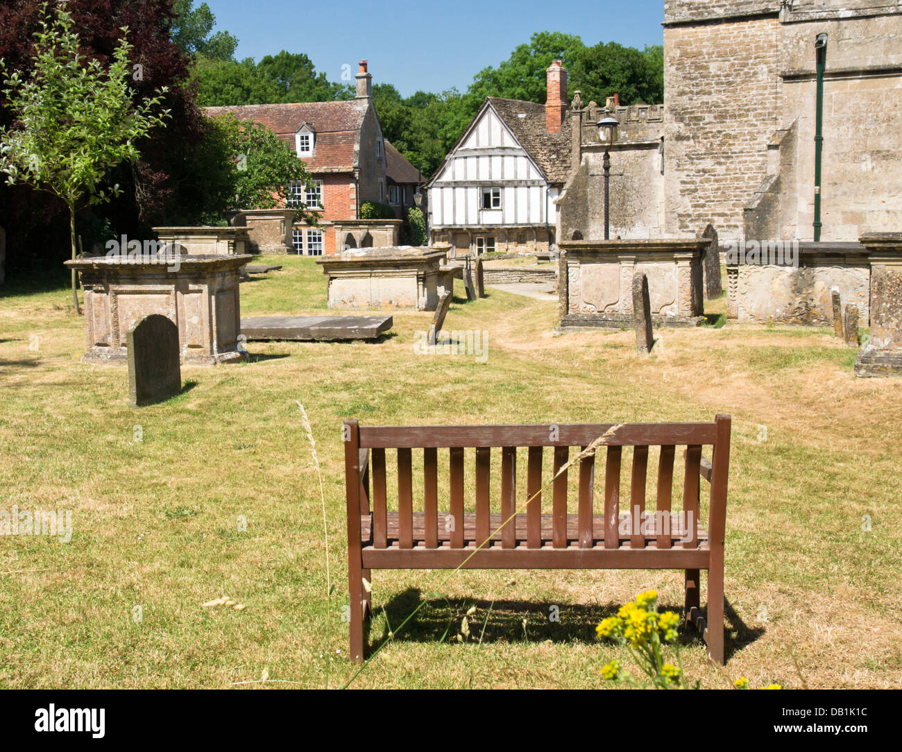 Lacock is a attractive historic village in Wiltshire England UK St ...