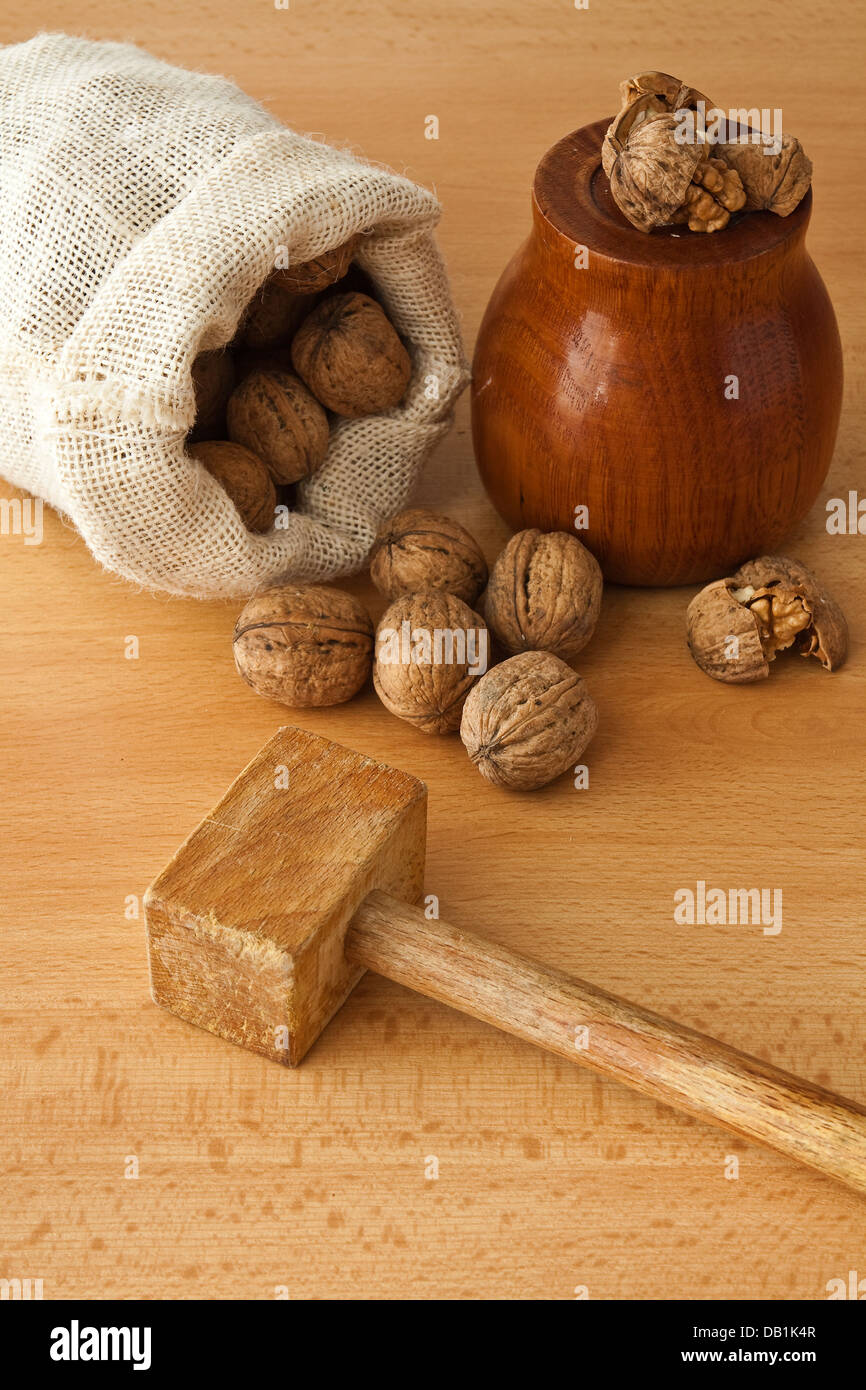 Shiny brown nut shells hi-res stock photography and images - Alamy