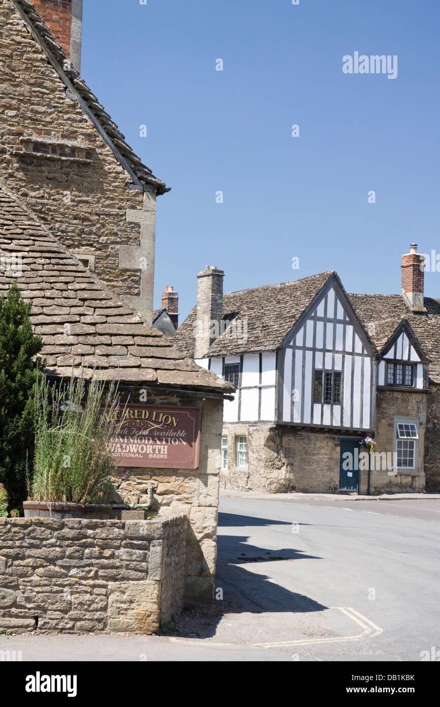 Lacock is a attractive historic village in Wiltshire England UK The Red ...