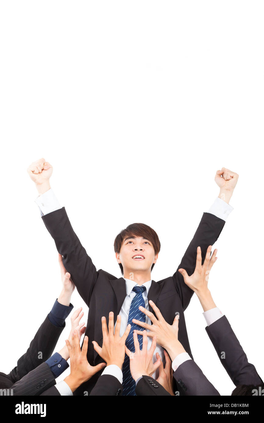 Employee no hand gesture hi-res stock photography and images - Alamy