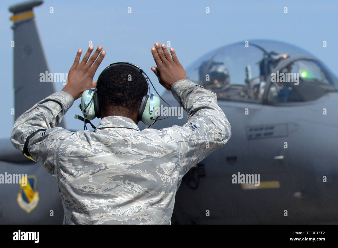 U.S Air Force Airman 1st Class Alain Joseph, 4th Aircraft Maintenance ...