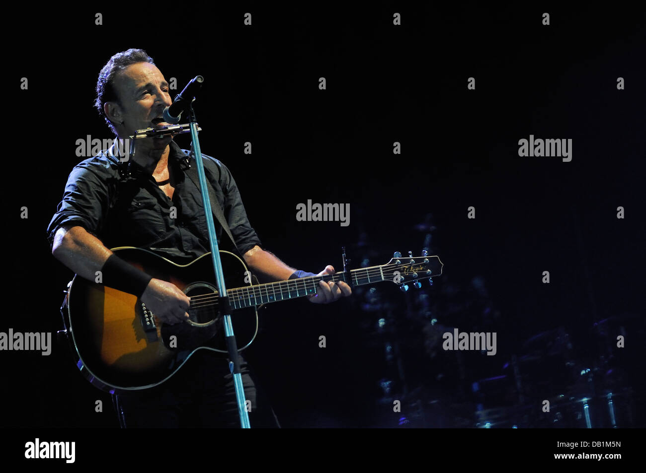 Bruce Springsteen concert in Rome, Italy, 2013 Stock Photo - Alamy