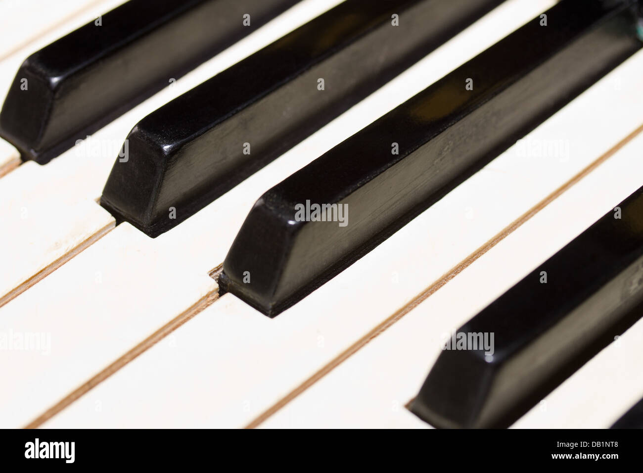 piano keyboard close up Stock Photo - Alamy