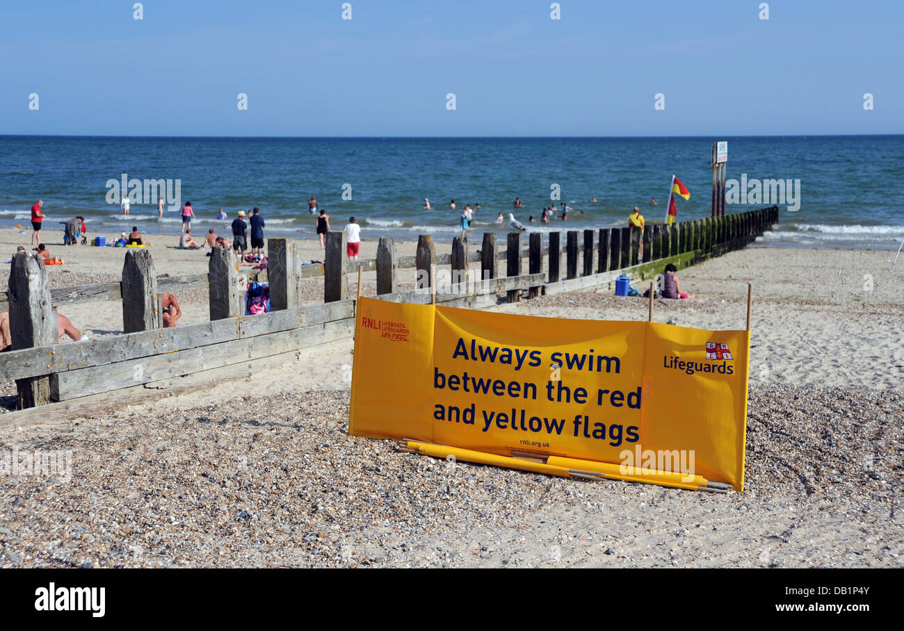 Littlehampton beach swimming hi-res stock photography and images - Alamy