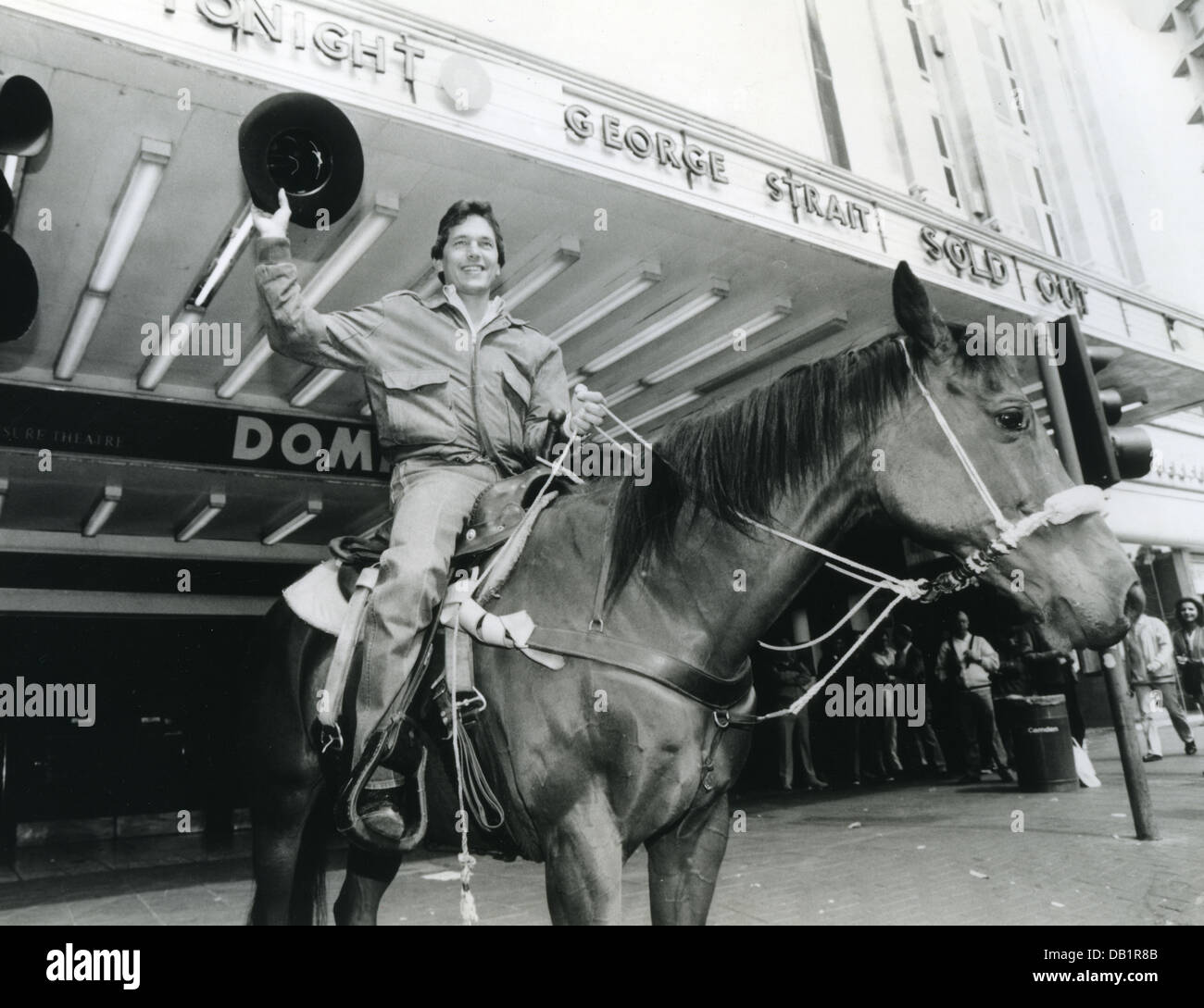 George Strait On A Horse