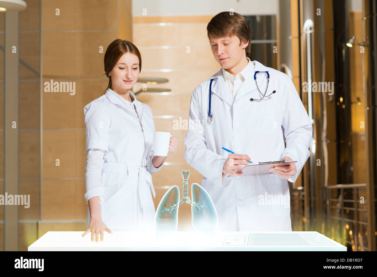 modern medical research Stock Photo - Alamy