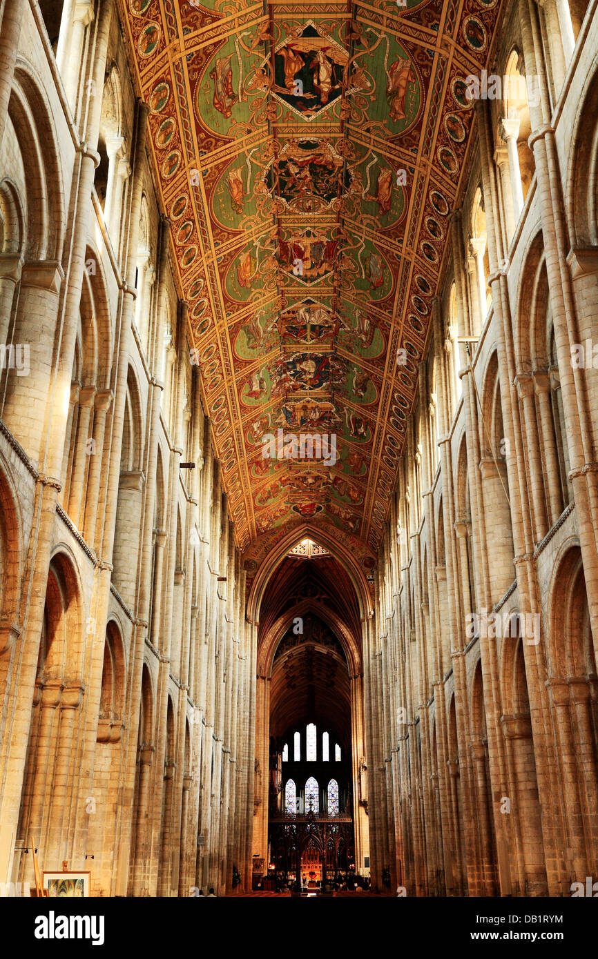 Ely cathedral nave ceiling hi-res stock photography and images - Alamy