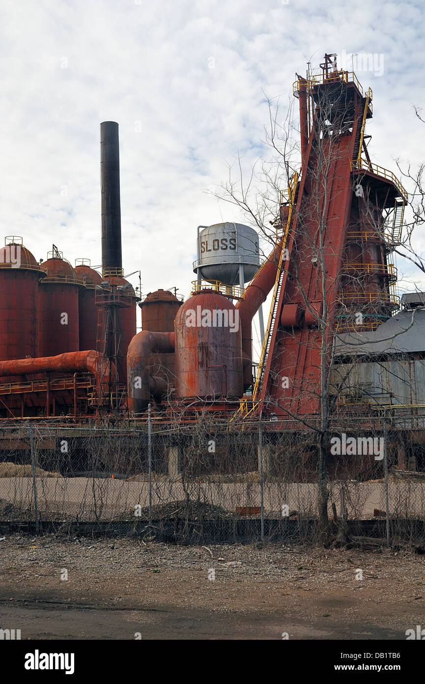 Sloss furnace tower hi-res stock photography and images - Alamy