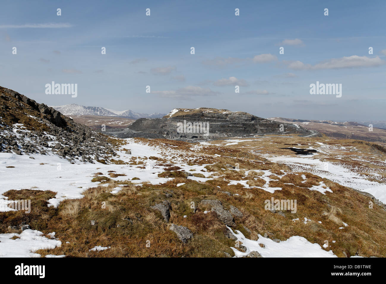 North Top of Manod Mawr, Snowdonia Stock Photo - Alamy