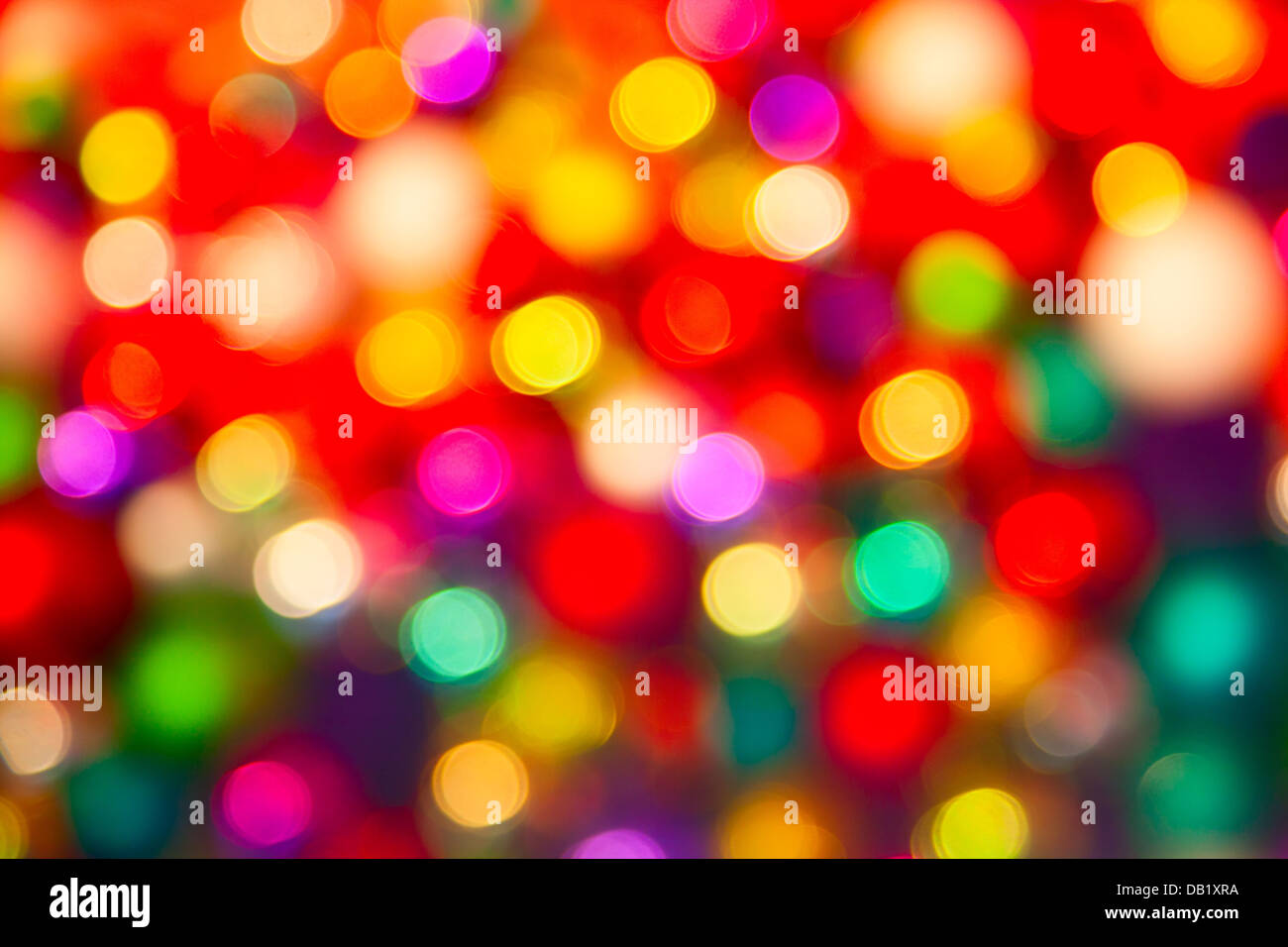 blurred defocused multi color lights Stock Photo - Alamy
