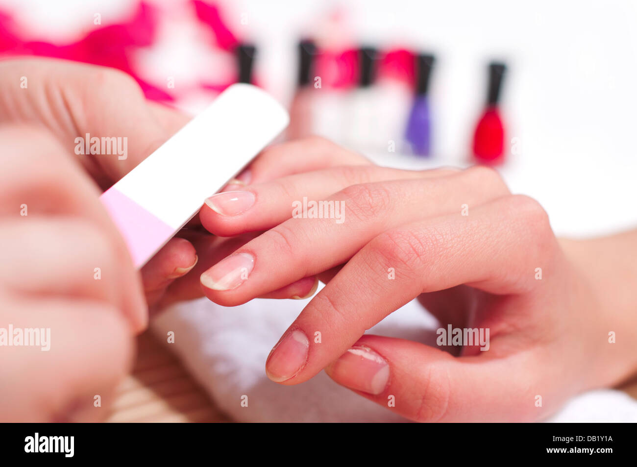 Hands Spa. Manicure concept Stock Photo - Alamy