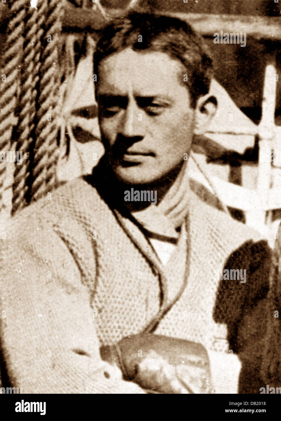 Scott's Antarctic Expedition Lieutenant Rennick on the Terra Nova in ...