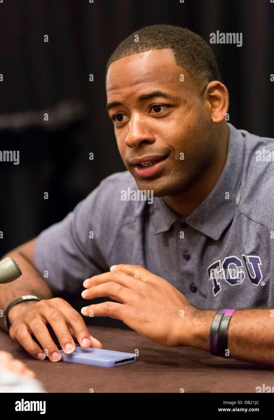 Dallas, Texas, USA. 22nd July, 2013. July 22, 2103: TCU Horned Frogs ...