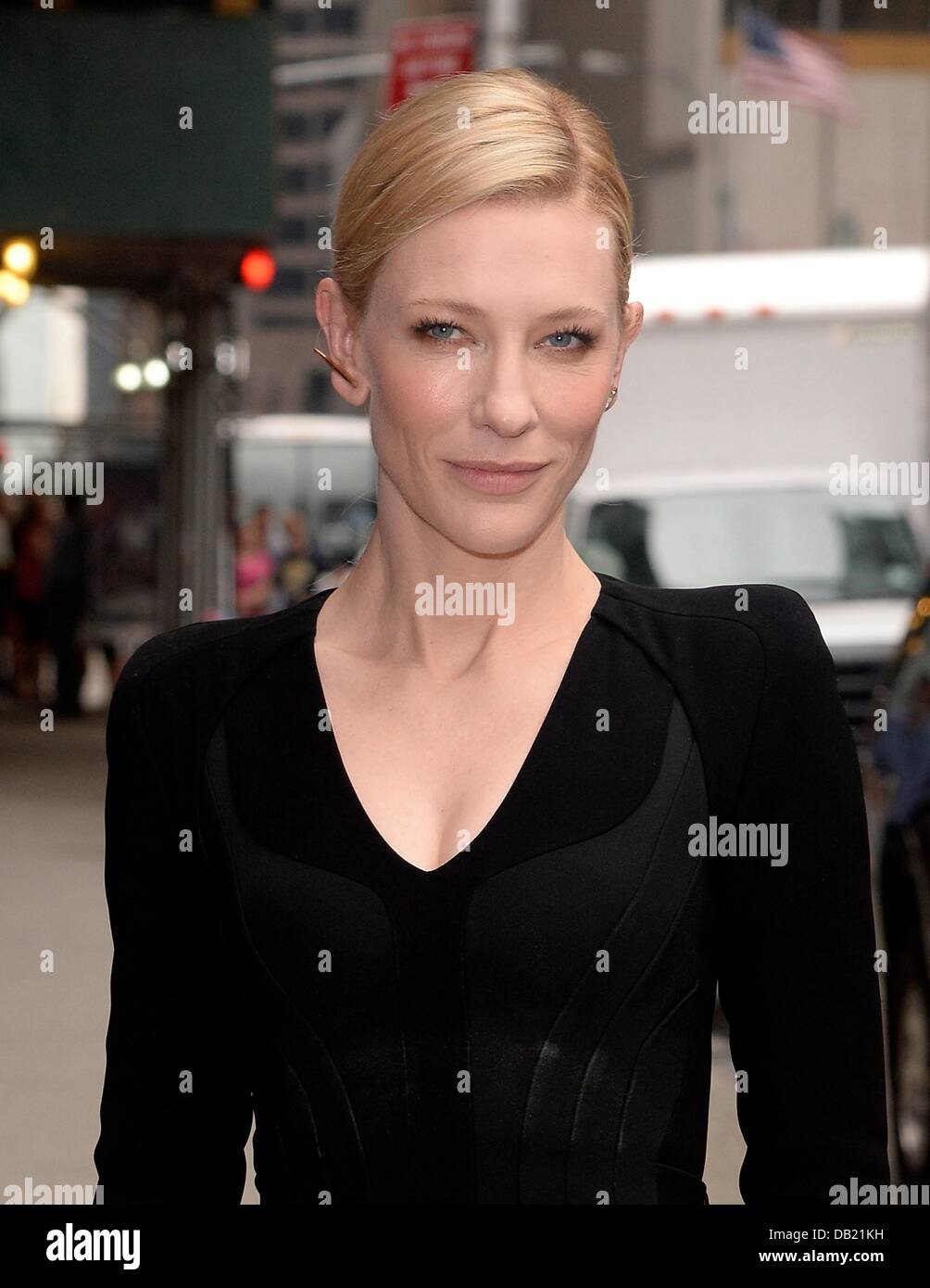 New York, NY. 22nd July, 2013. Cate Blanchett at talk show appearance ...