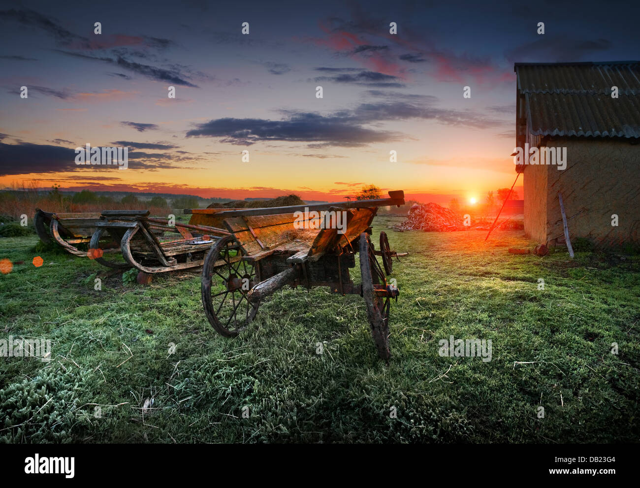 Dray farm hi-res stock photography and images - Alamy