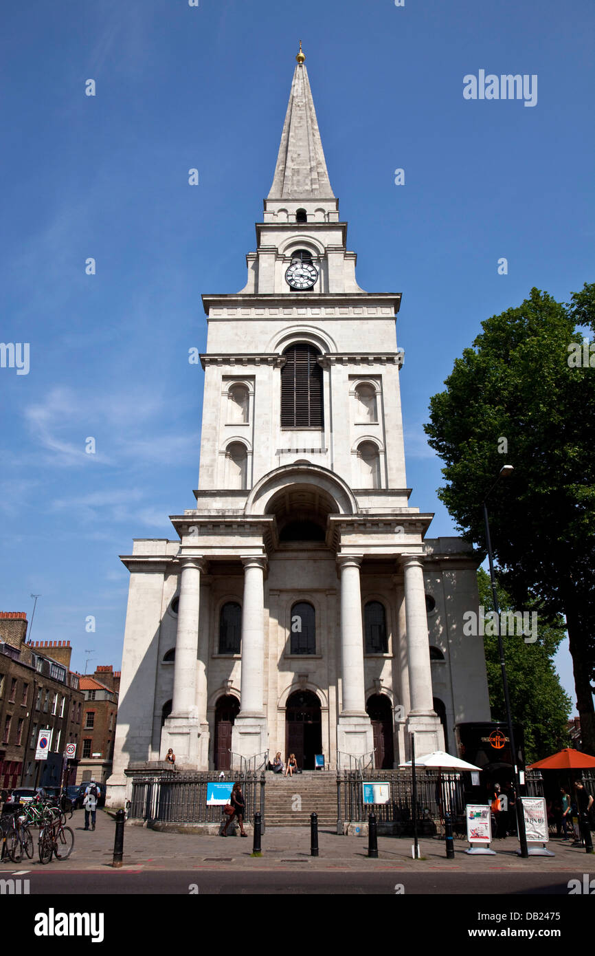Christ Church, Spitalfields, London, England Stock Photo - Alamy