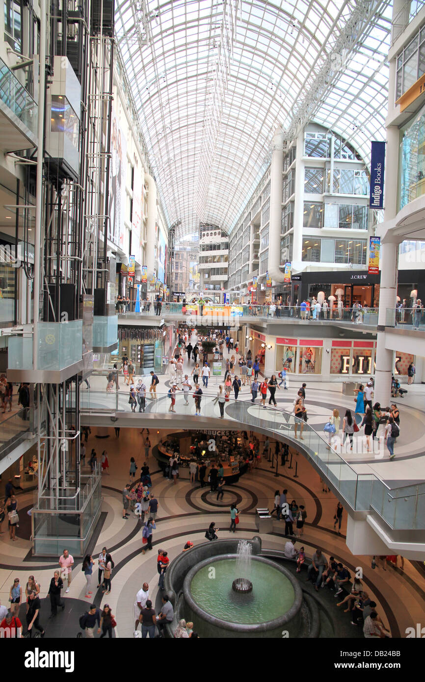 Downtown shopping mall toronto hi-res stock photography and images - Alamy