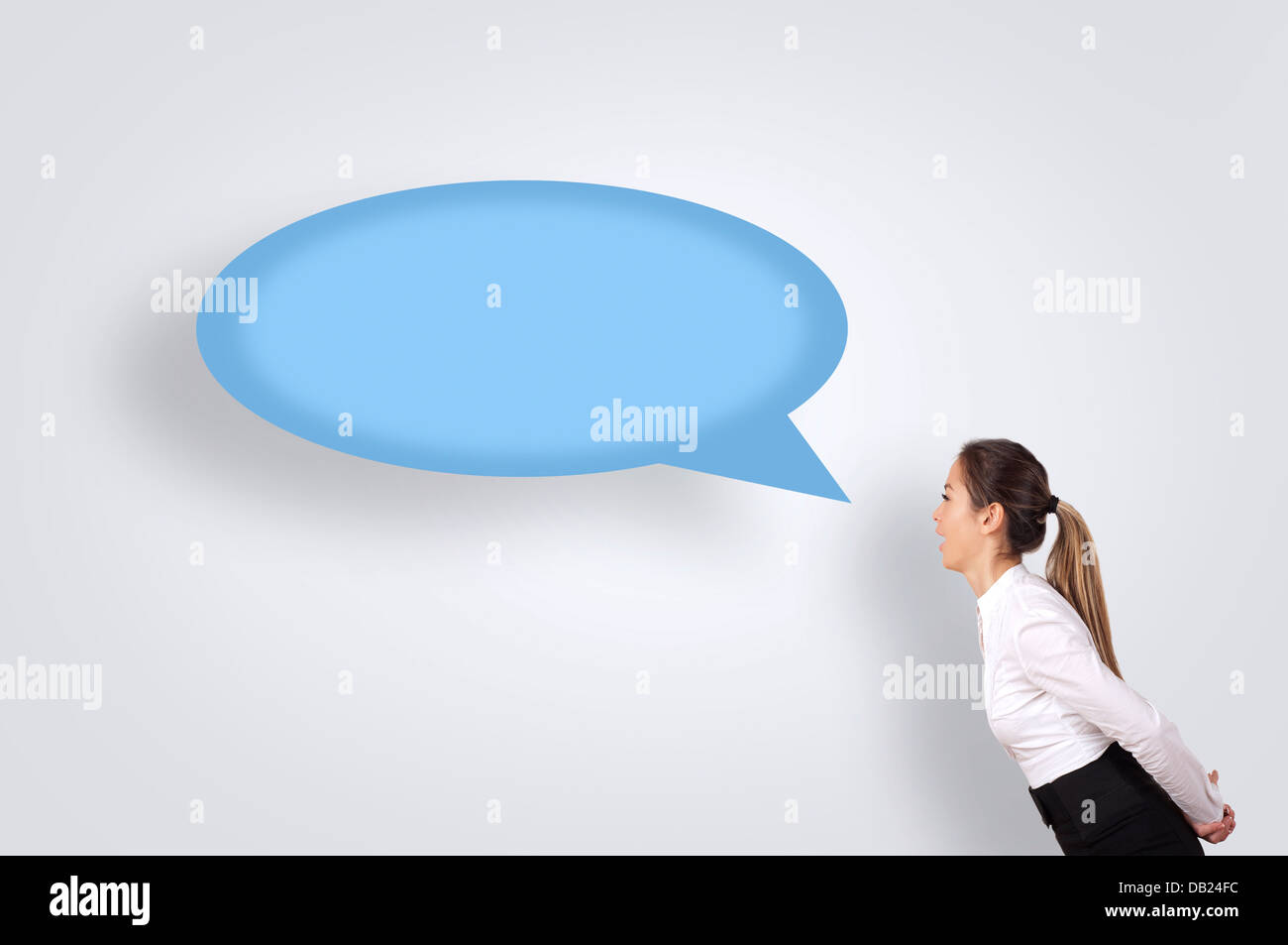 Chat shout hi-res stock photography and images - Alamy