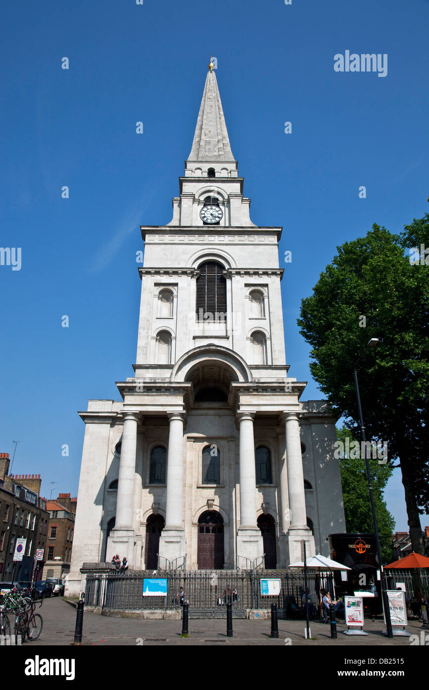 Christ Church, Spitalfields, London, England Stock Photo - Alamy