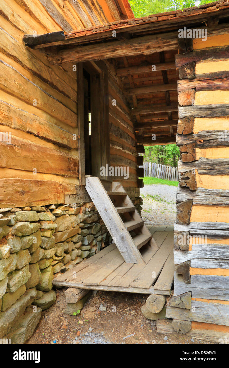 Elijah Oliver Cabin, Cades Cove, Great Smoky Mountains National Park ...