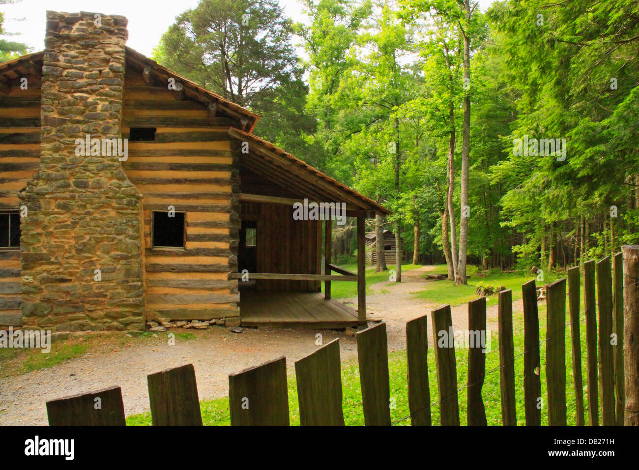 Elijah Oliver Cabin, Cades Cove, Great Smoky Mountains National Park ...