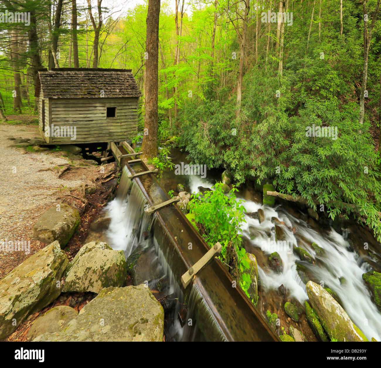 Reagan Mill, Great Smoky Mountains National Park, Tennessee, USA Stock ...