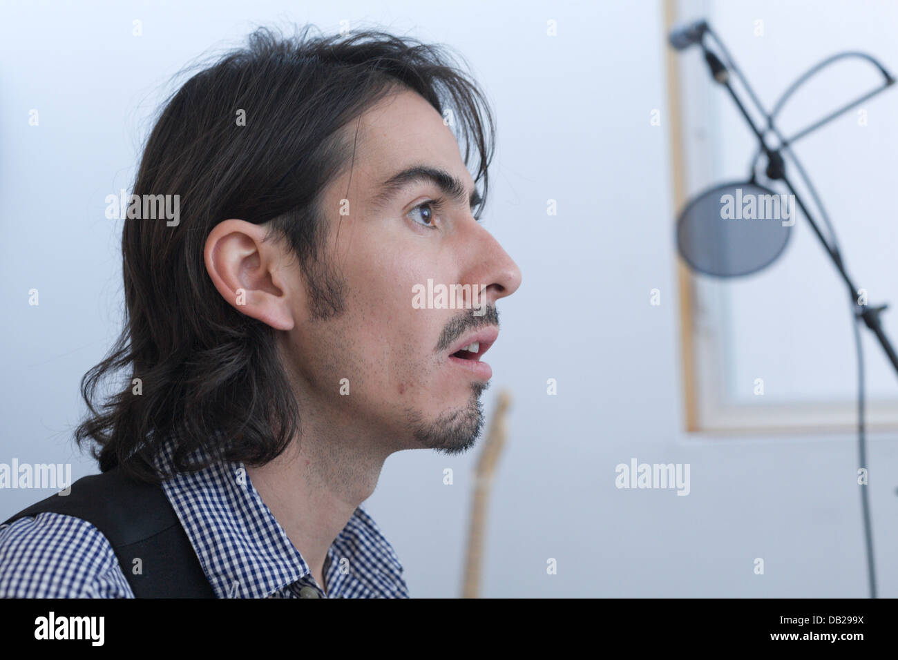 VENICE, CA – JUNE 30: Dhani Harrison son of George Harrison in Venice ...
