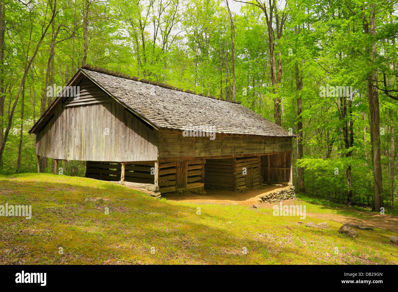 John Messer Farm, Porters Creek Trail, Greenbrier Area, Great Smoky ...