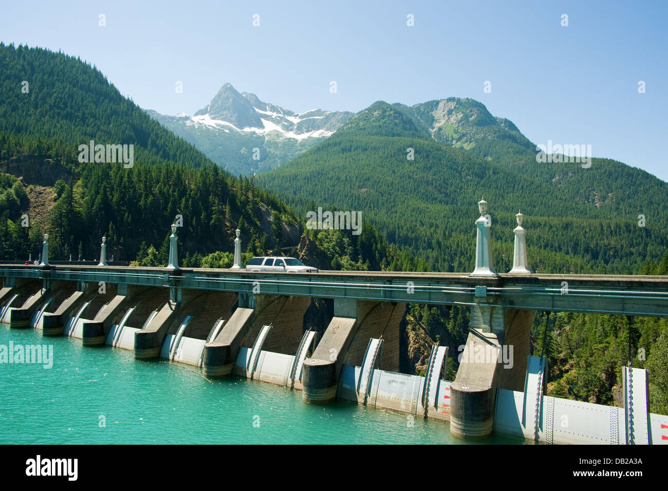 Diablo dam road hi-res stock photography and images - Alamy