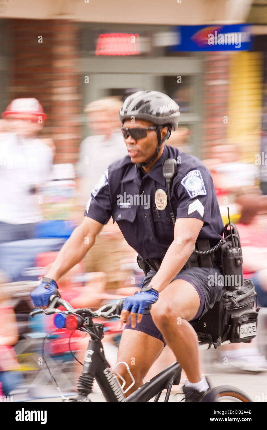 Cop bike hi-res stock photography and images - Alamy
