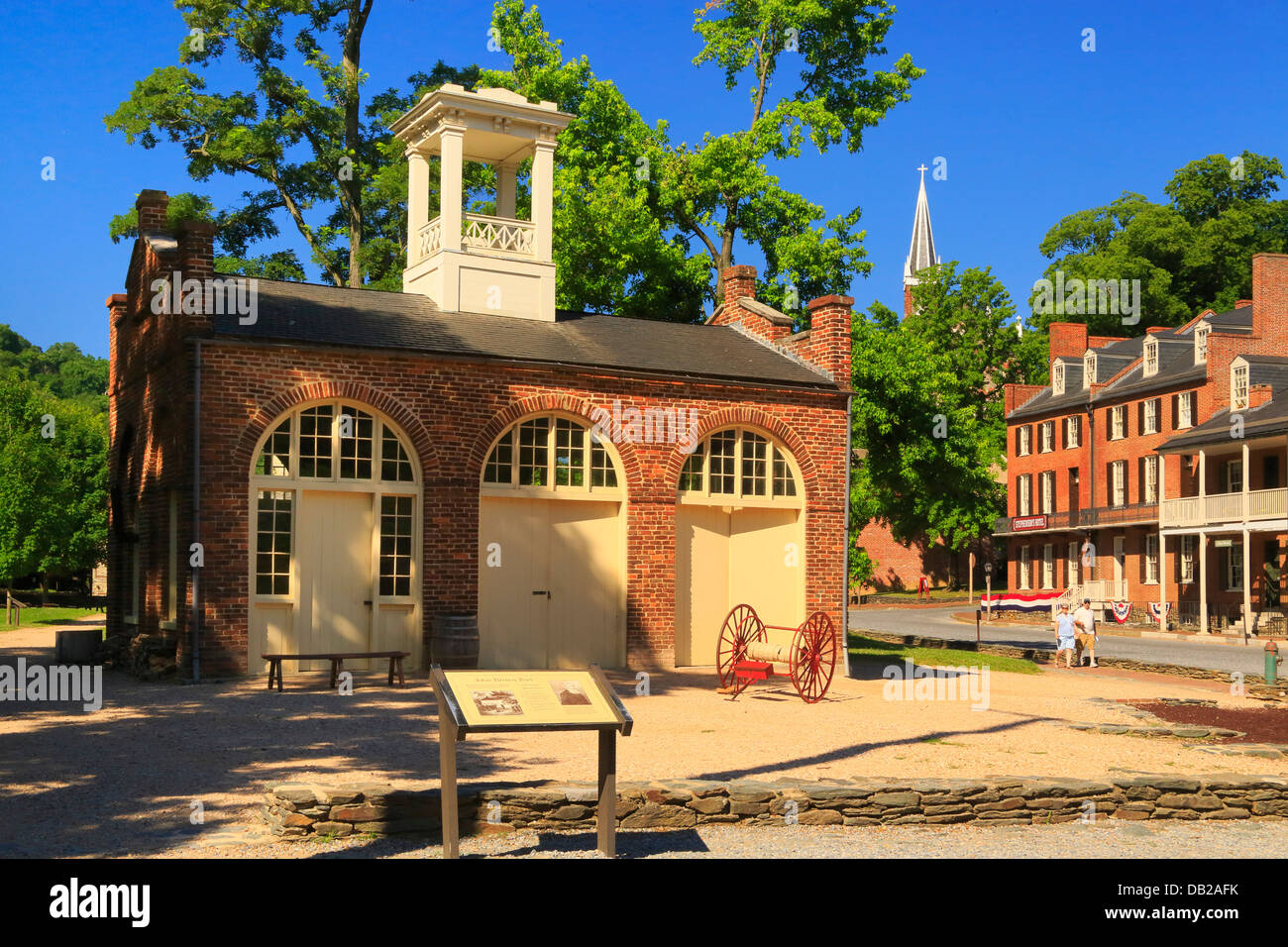 John Brown Fort, Harpers Ferry, West Virginia, USA Stock Photo - Alamy