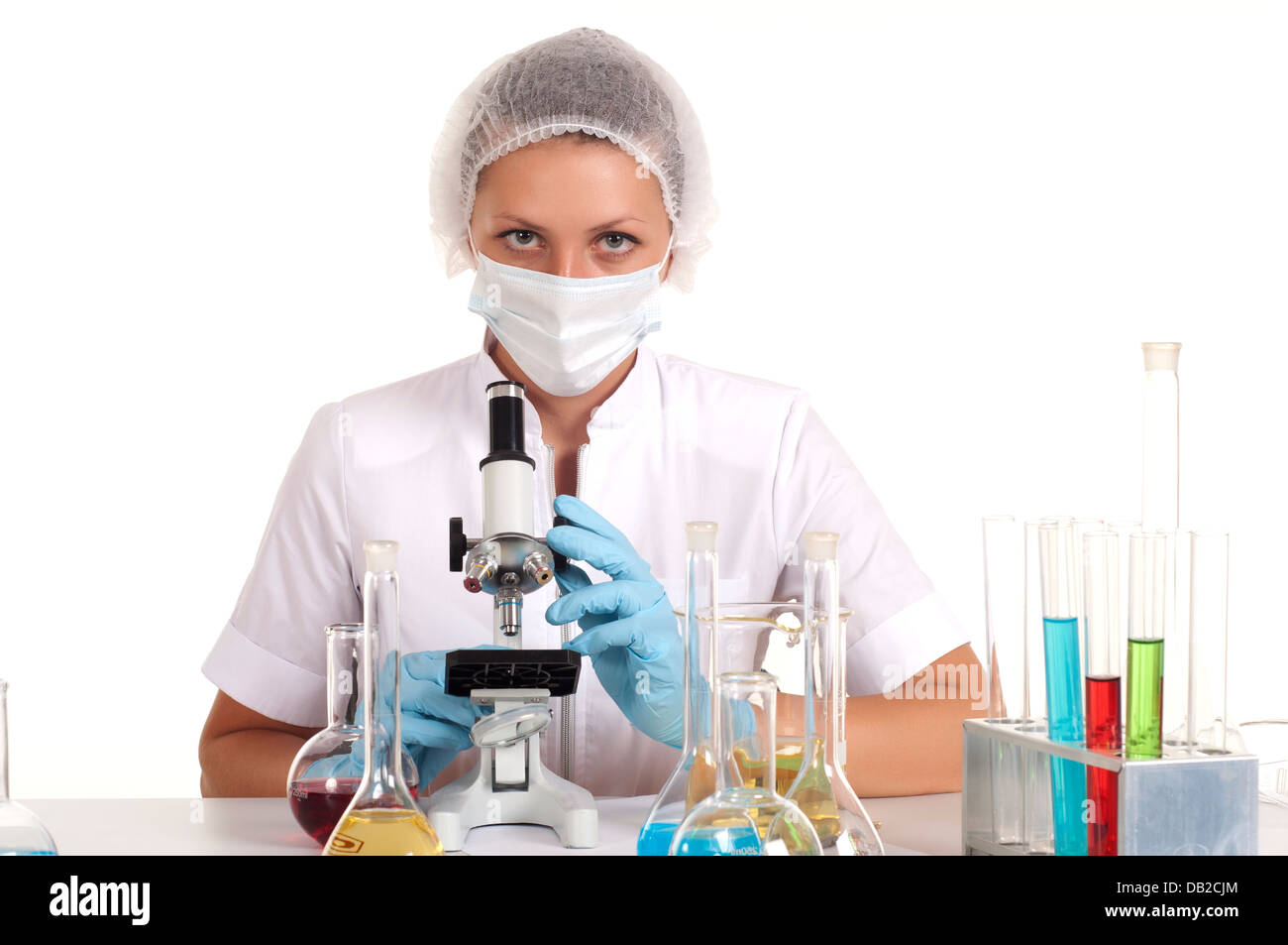 scientist working in the laboratory Stock Photo - Alamy