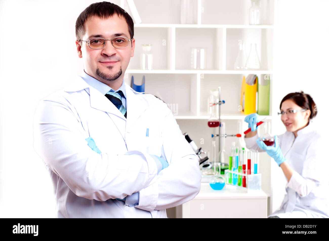 Portrait of the doctor Stock Photo - Alamy