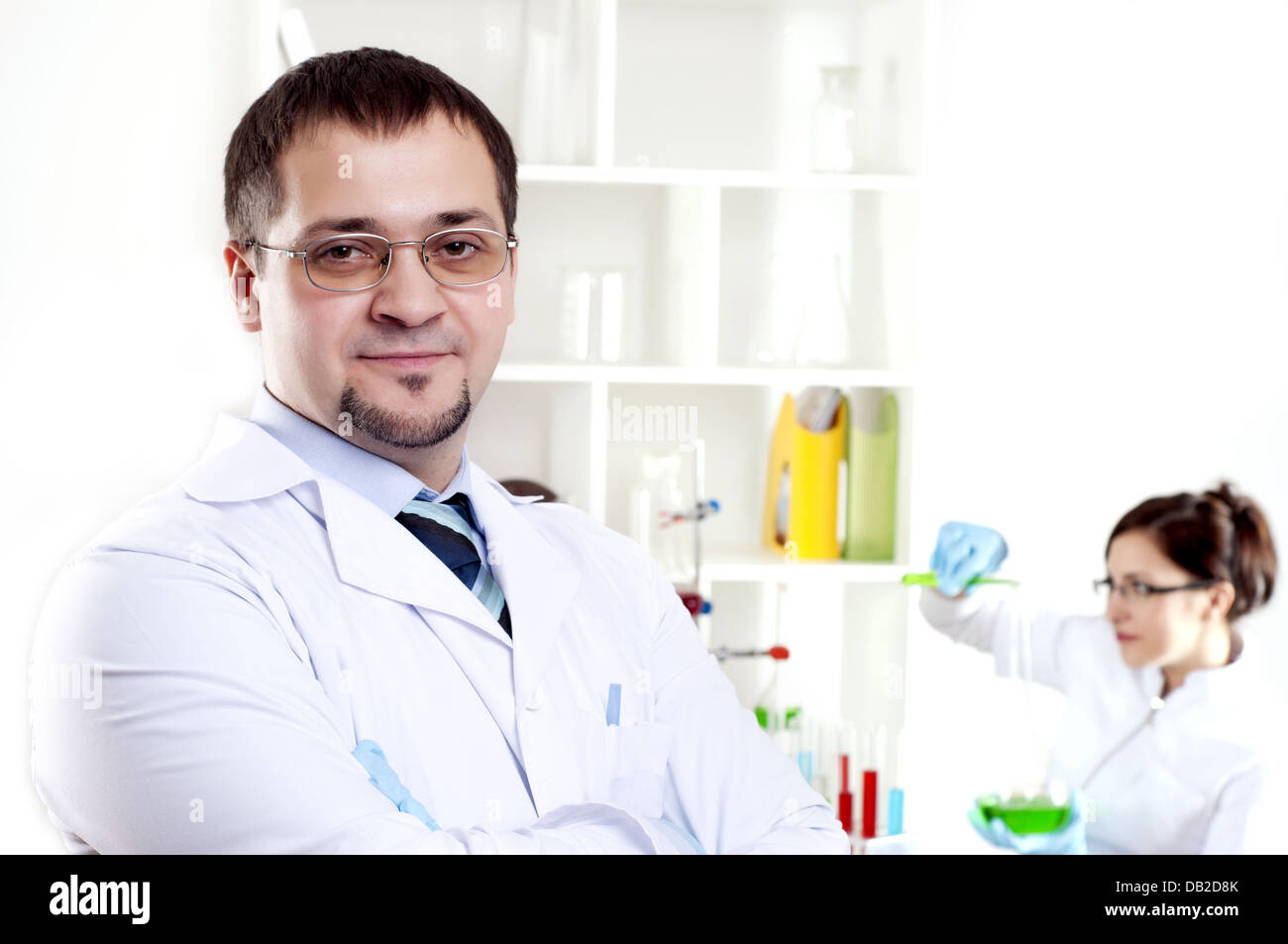 Portrait of the doctor Stock Photo - Alamy