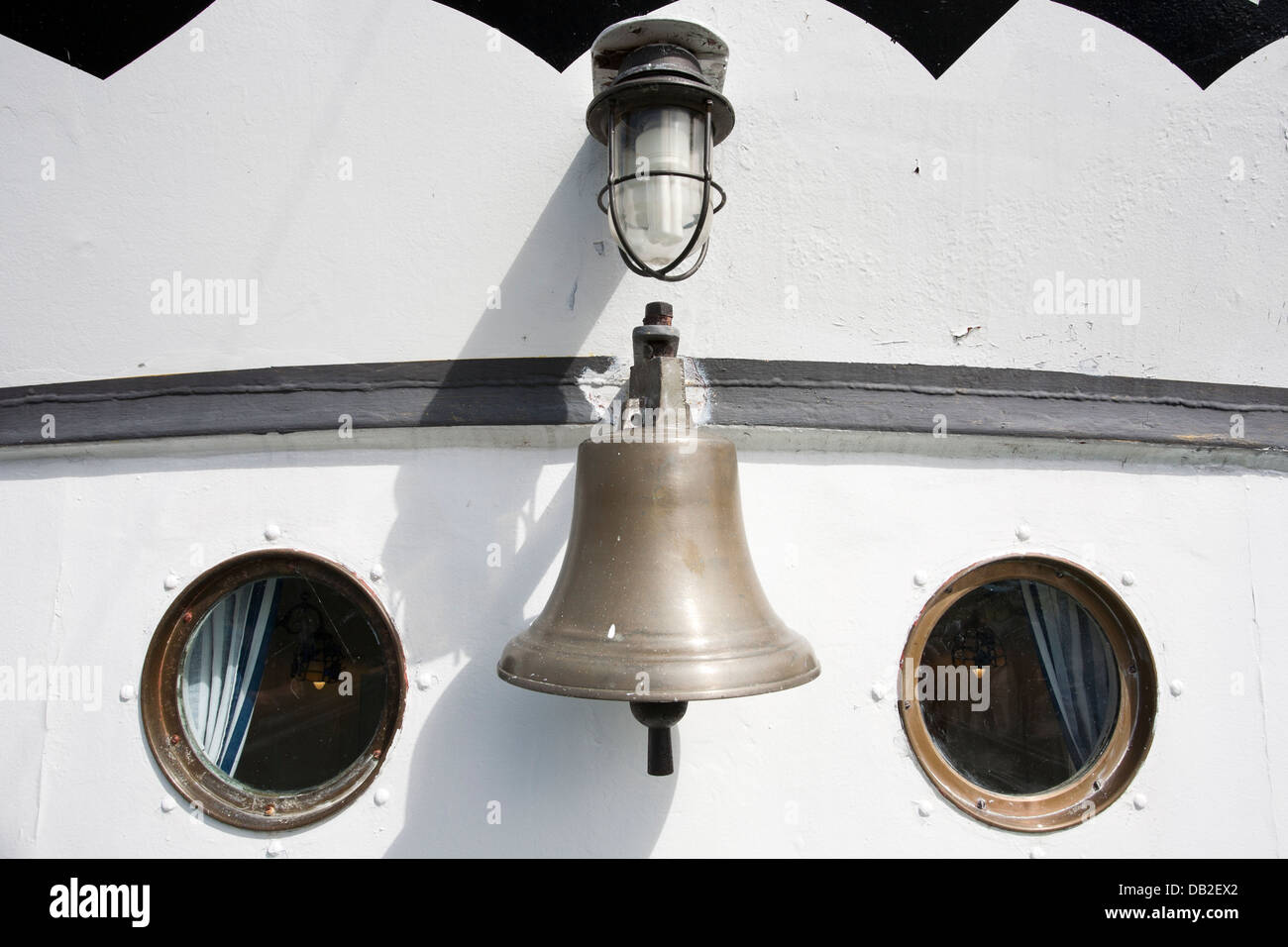 ship detail, bell Stock Photo - Alamy