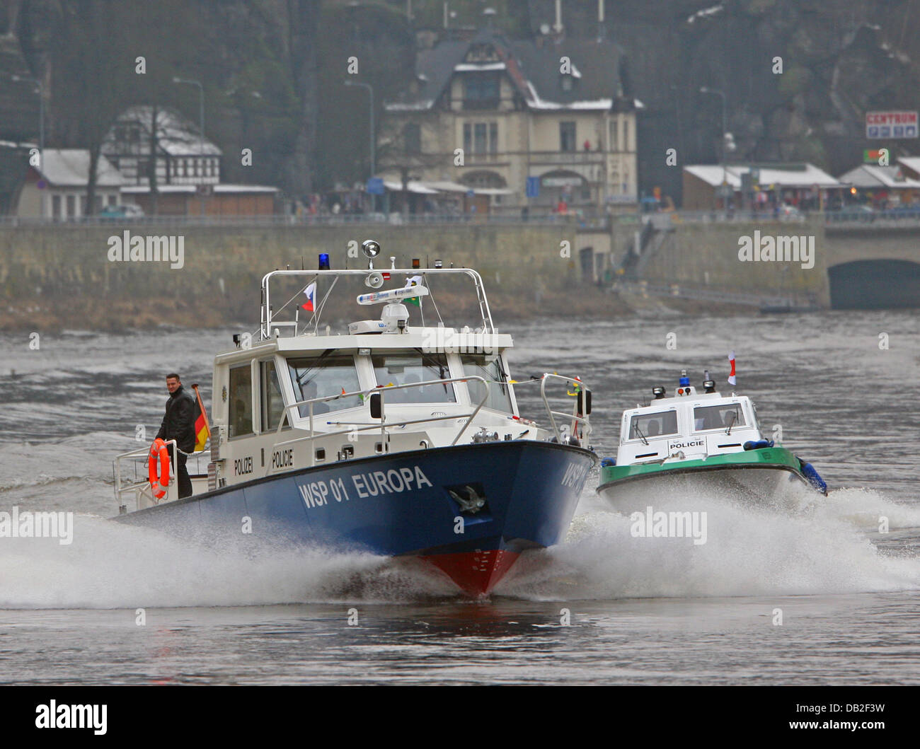 Border control boat hi-res stock photography and images - Alamy