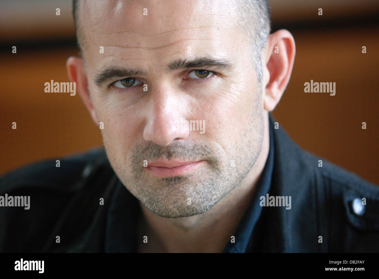 American author Mark Z. Danielewski poses during a photo call in ...