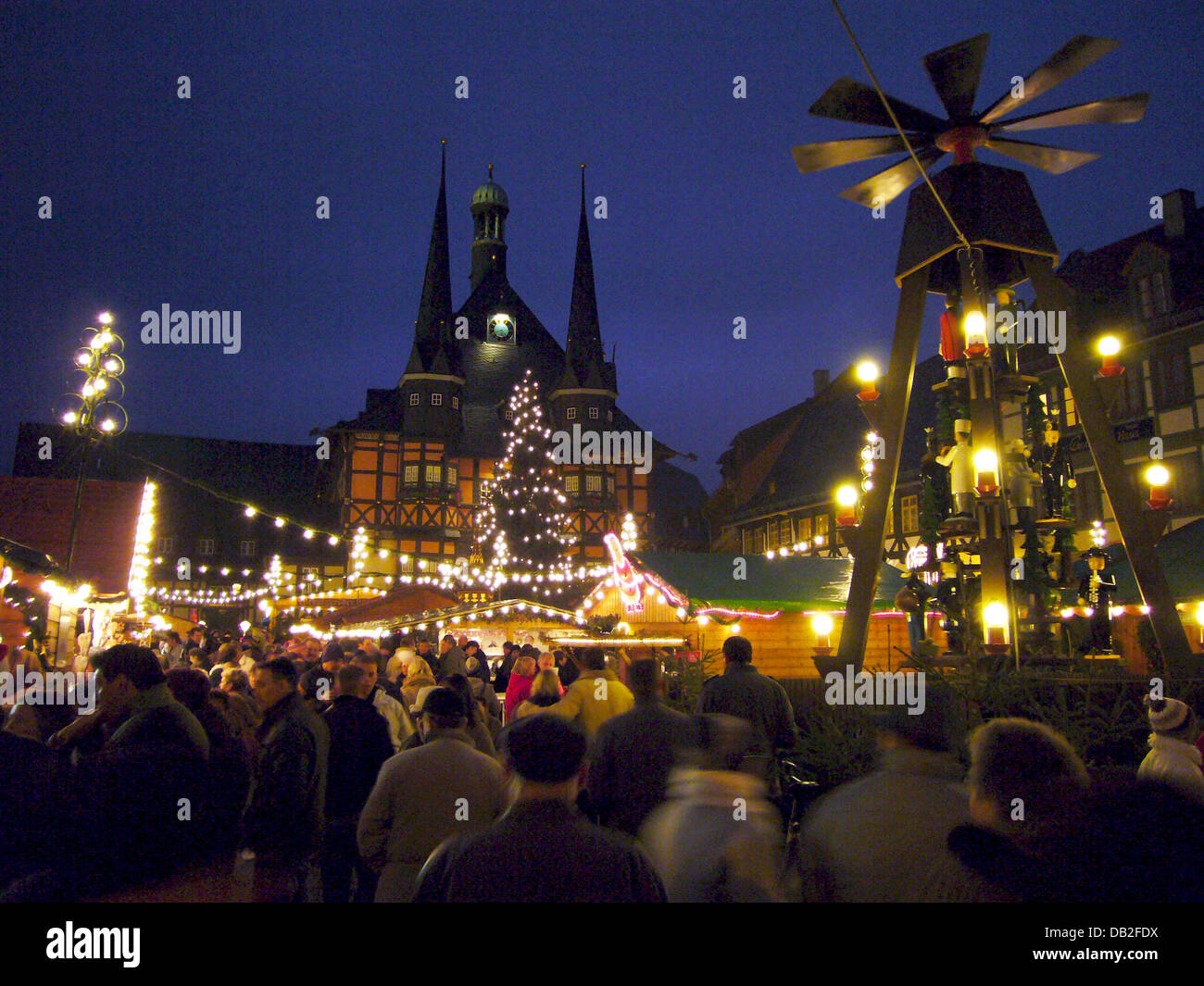 Wernigerode christmas market hi-res stock photography and images - Alamy