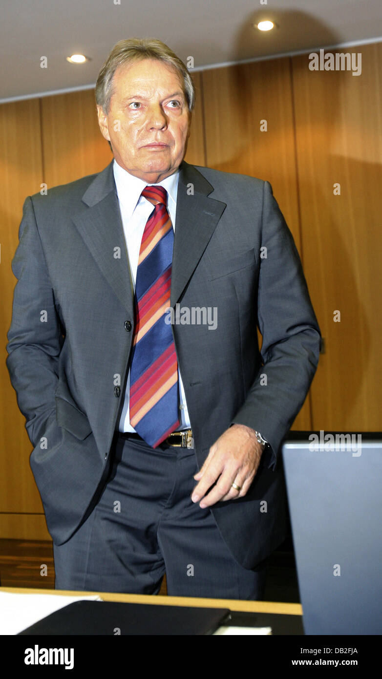 Former Volkswagen (VW) works council chief, Klaus Volkert, is in the ...