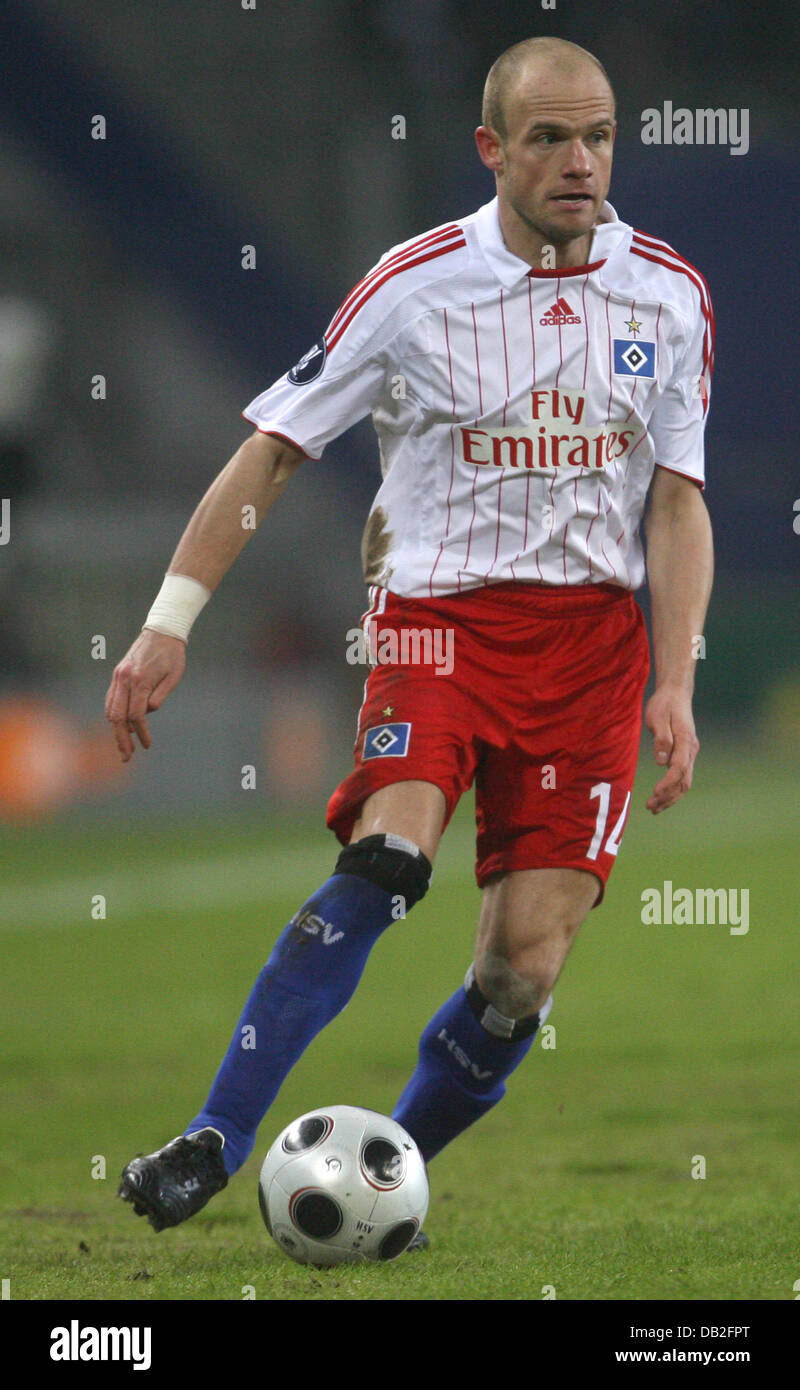 Czech David Jarolim of Hamburger SV is shown in action during the UEFA ...