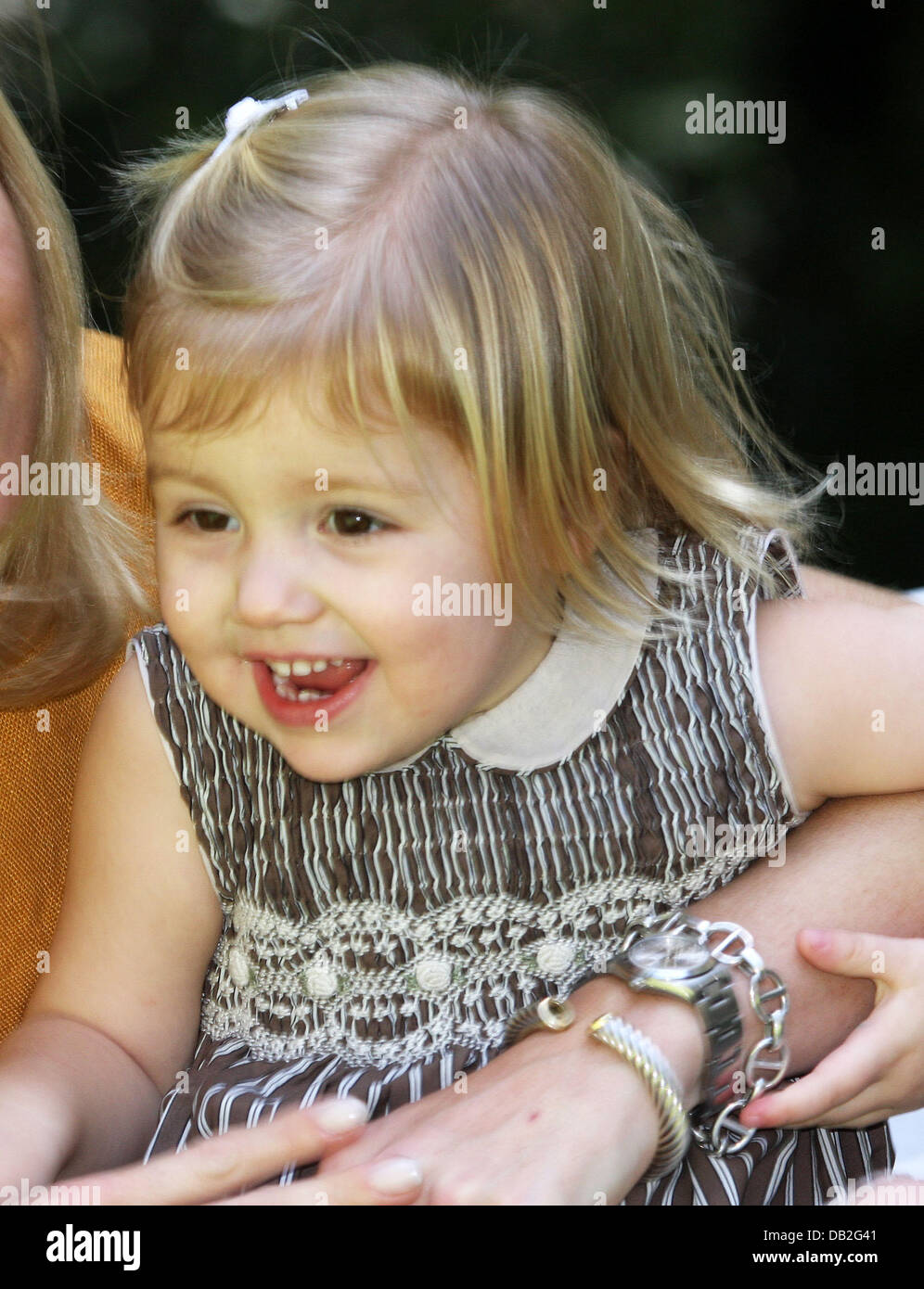 Princess Alexia, daughter of Crown Prince Willem-Alexander and his wife ...