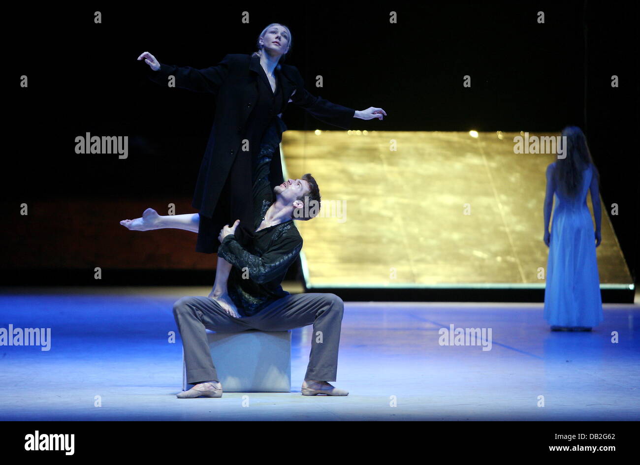 Ballet dancers Anna Polikarpova stars as mother and Peter Dingle as her ...