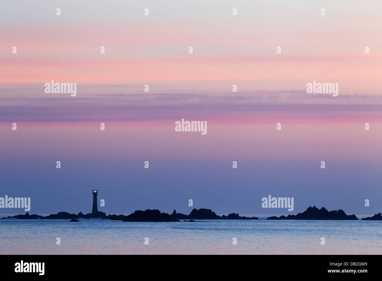 Guernsey lighthouse lighthouse hi-res stock photography and images - Alamy