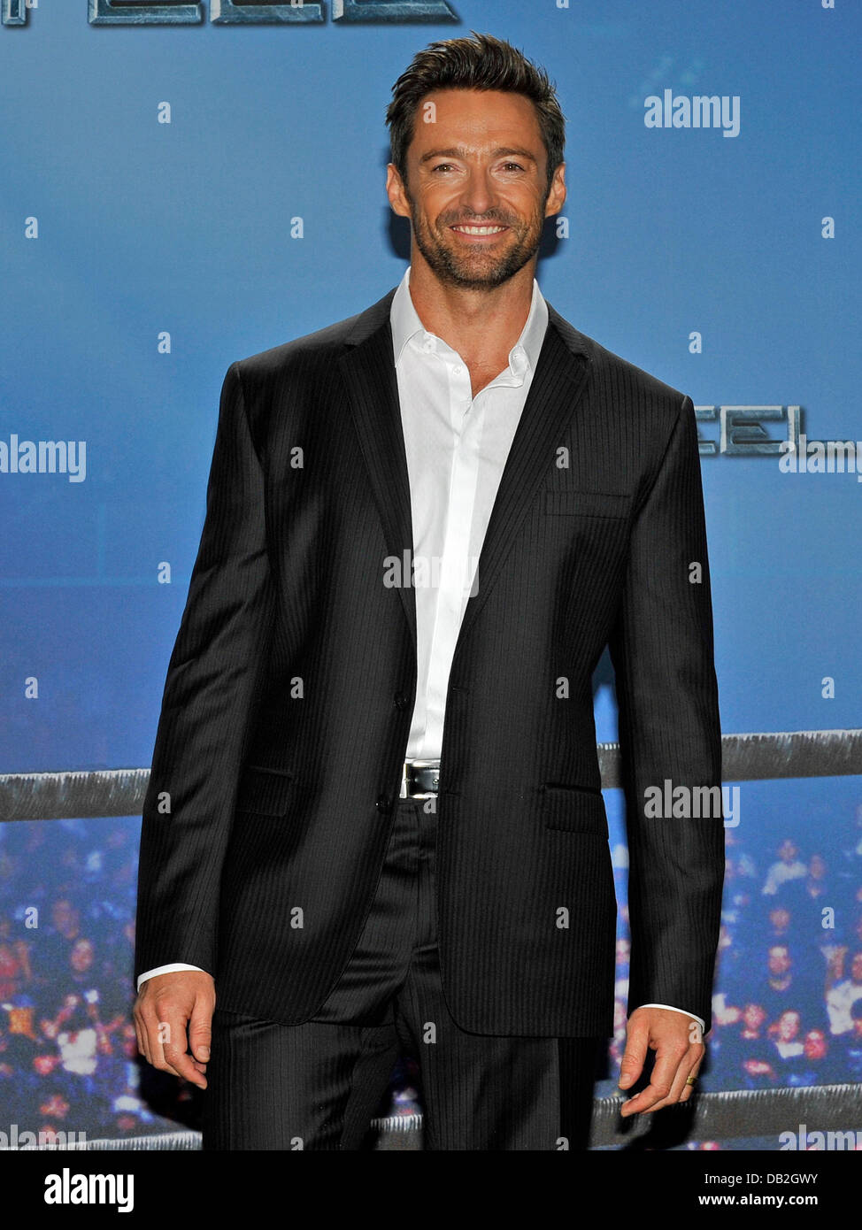 Australian actor Hugh Jackman poses during a photocall for the film ...
