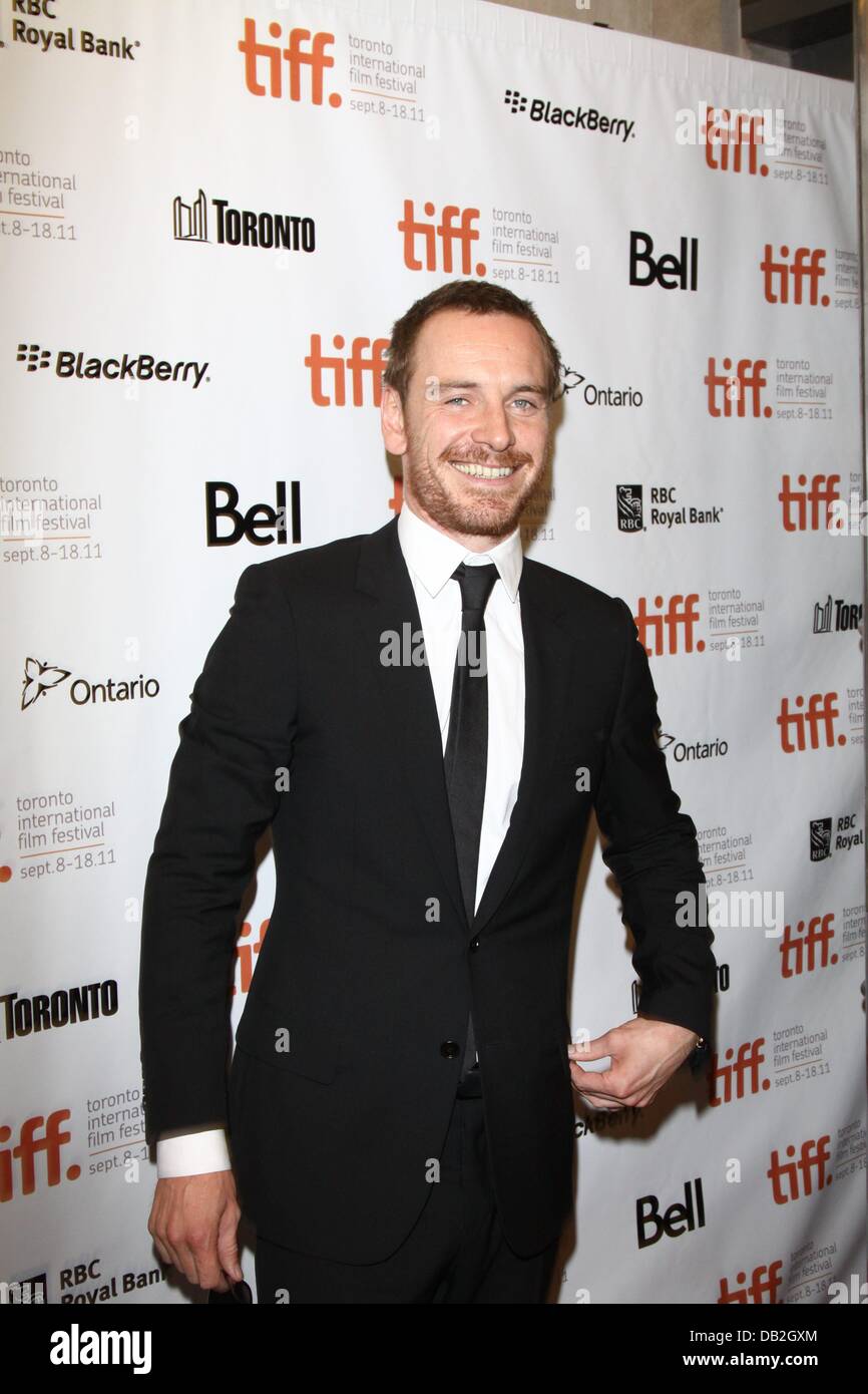 German-born Irish actor Michael Fassbender attends the premiere of ...