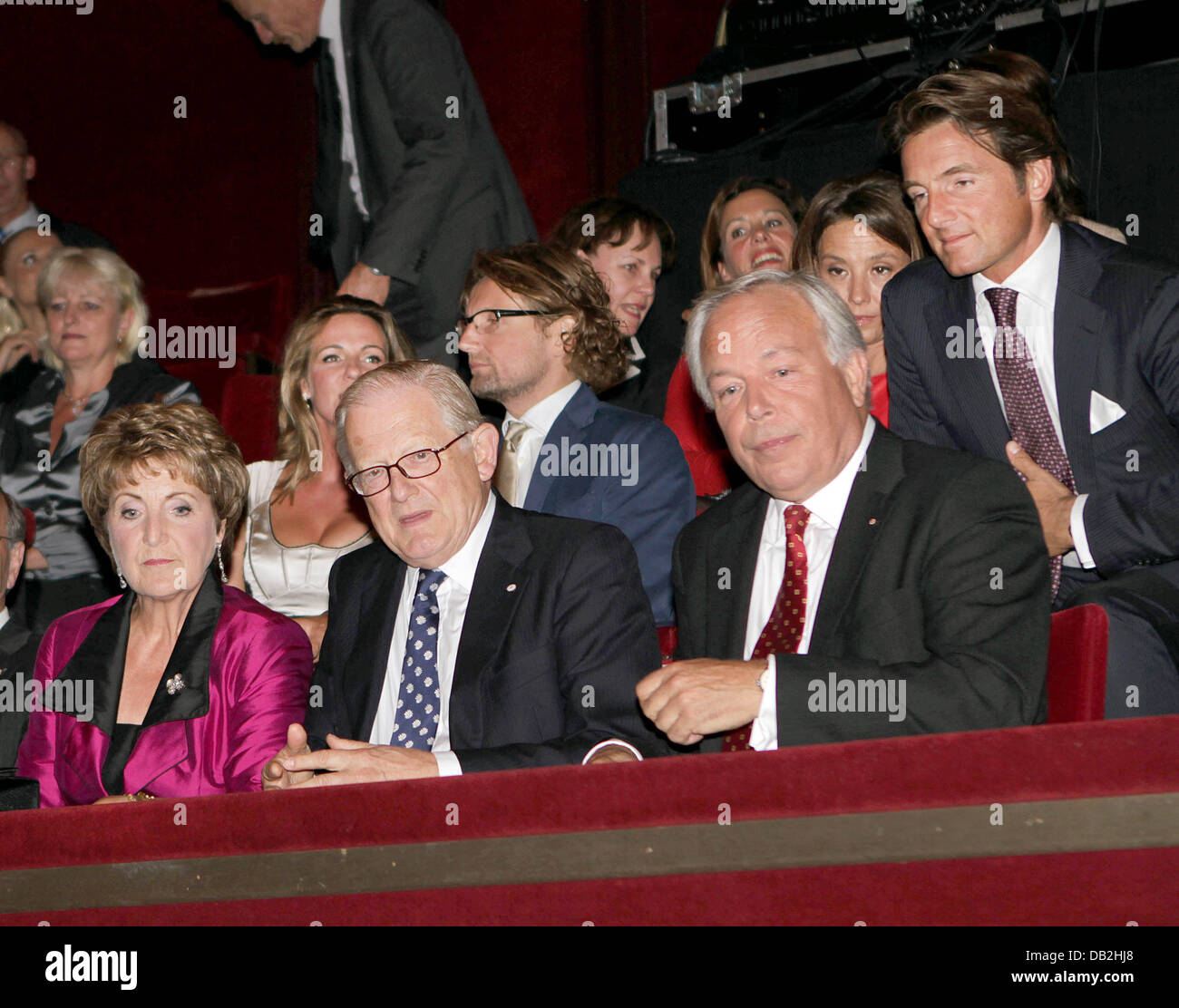 Dutch Princess Margriet (L-r), her husband Pieter van Vollenhoven and ...