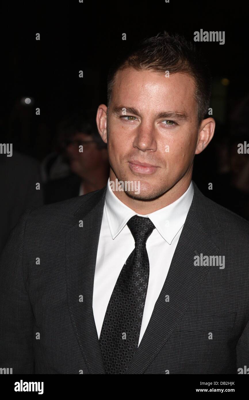 US cctor Channing Tatum attends the premiere of "Ten Year" during the ...