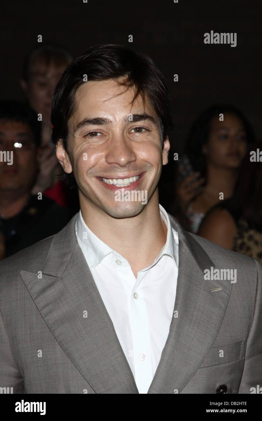 Actor Justin Long attends the premiere of 'Ten Year' during the Toronto ...