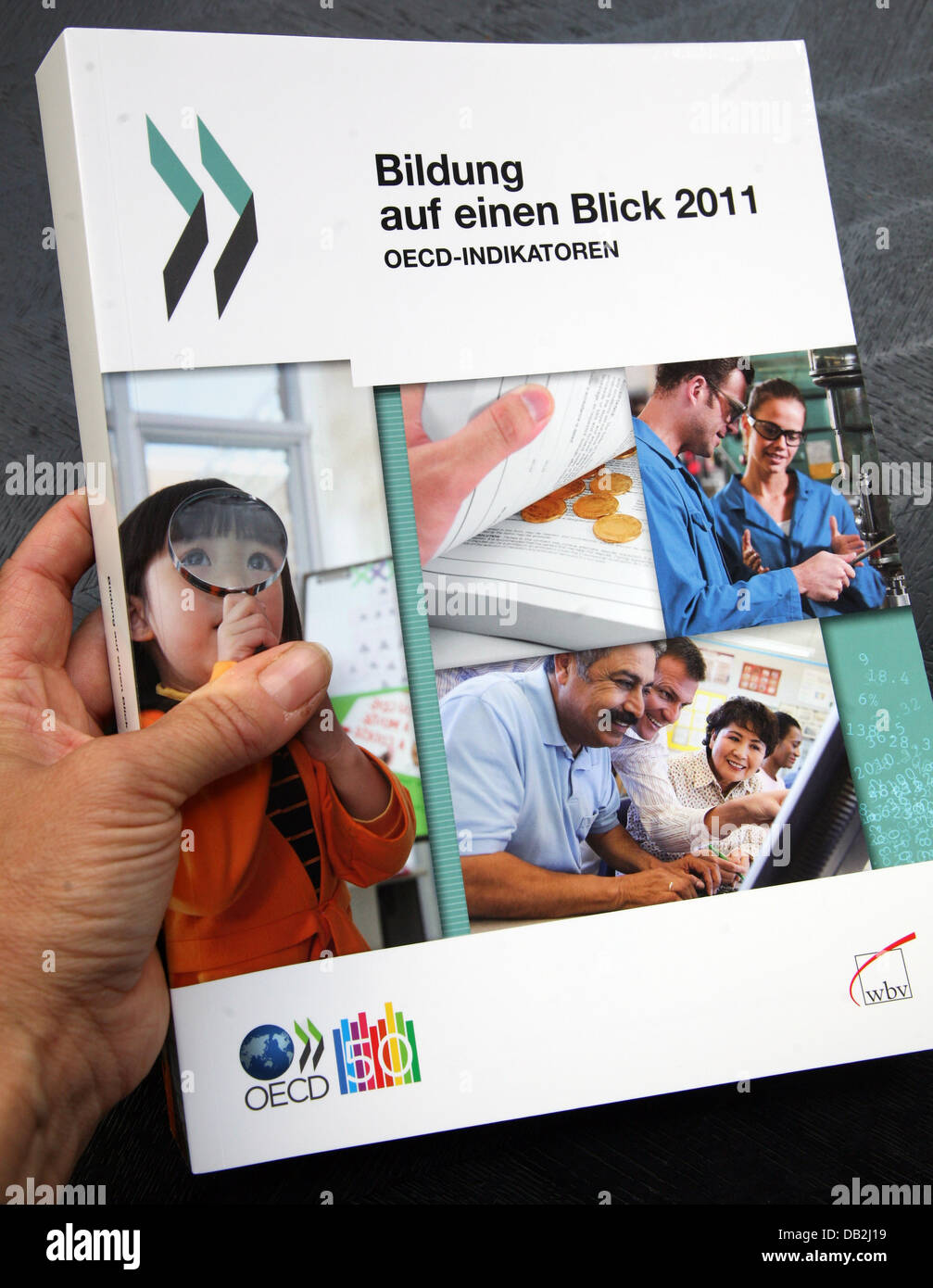 The new OECD report with the title 'Education at a Glance 2011' is ...